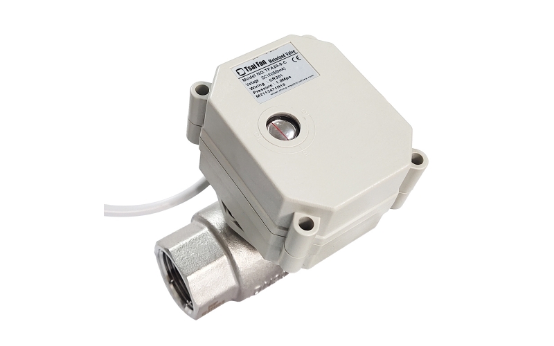 3Nm 2 Way Stainless Steel 304 Electric Valve with Position indicator ...