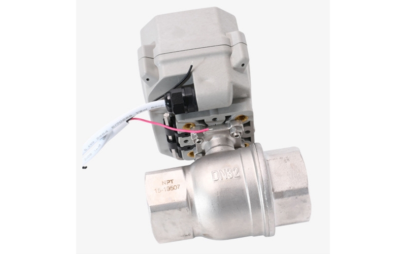 15Nm SS304 Electric Control Valve with Analog control signal 0-5V/0-10V ...