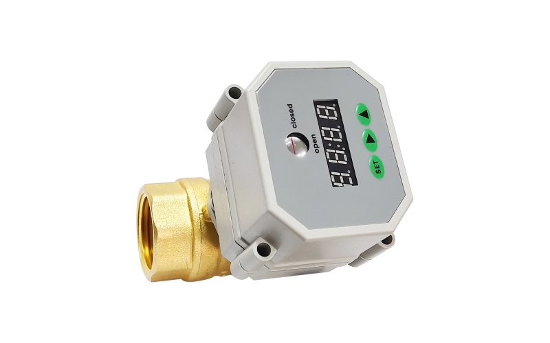 Electric Timing Valve Brass BSP/NPT Thread CE certified, IP67 for ...